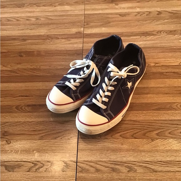 Converse | Shoes | Vintage Rare Converse One Star Canvas Sneakers From ...
